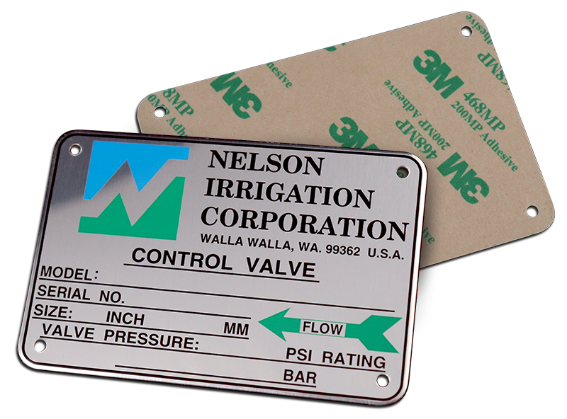 ID Plates and Metal Equipment Tags by McLoone