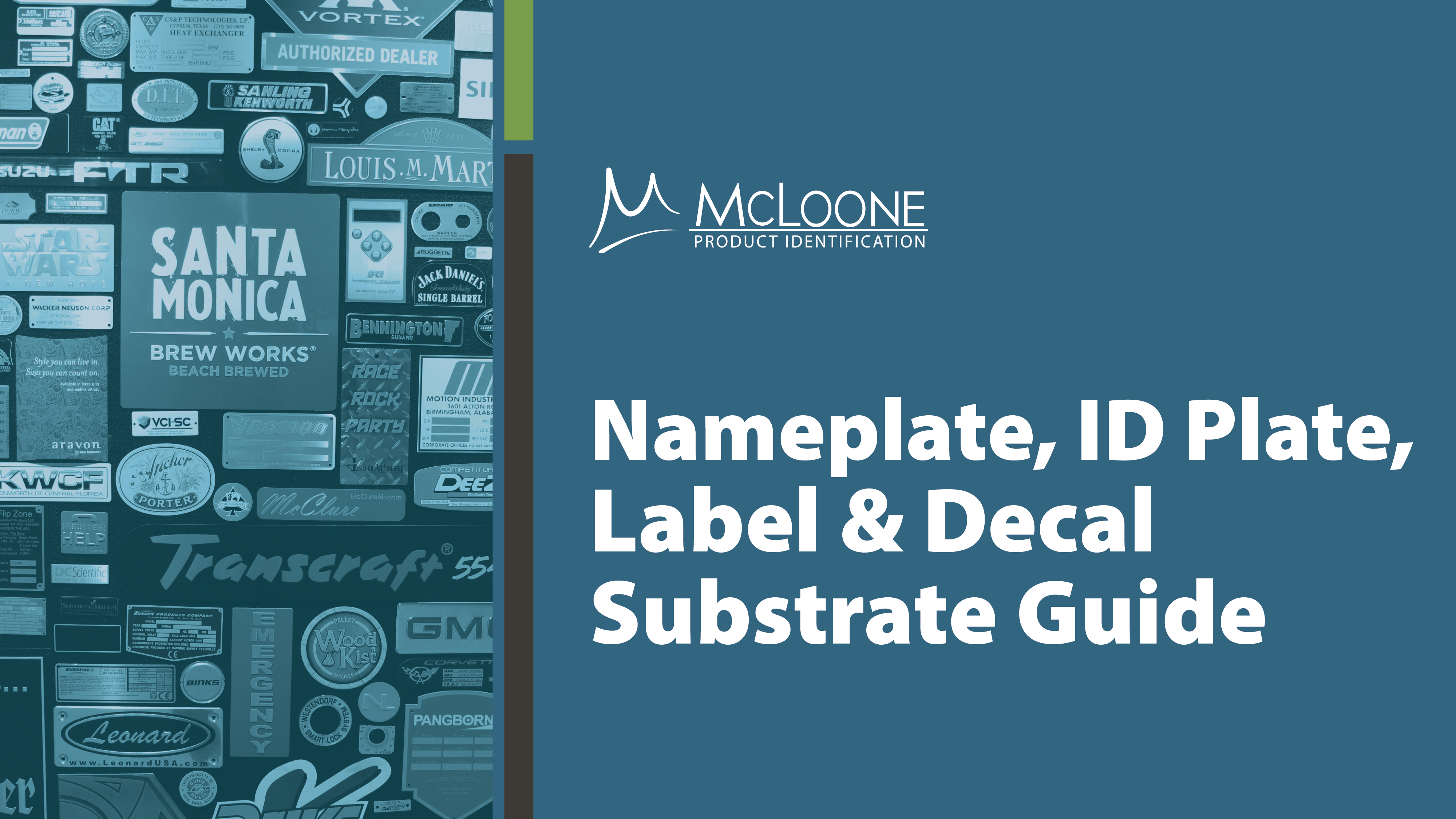 Nameplate, ID Plate, Decal & Label Substrate Guide eBook